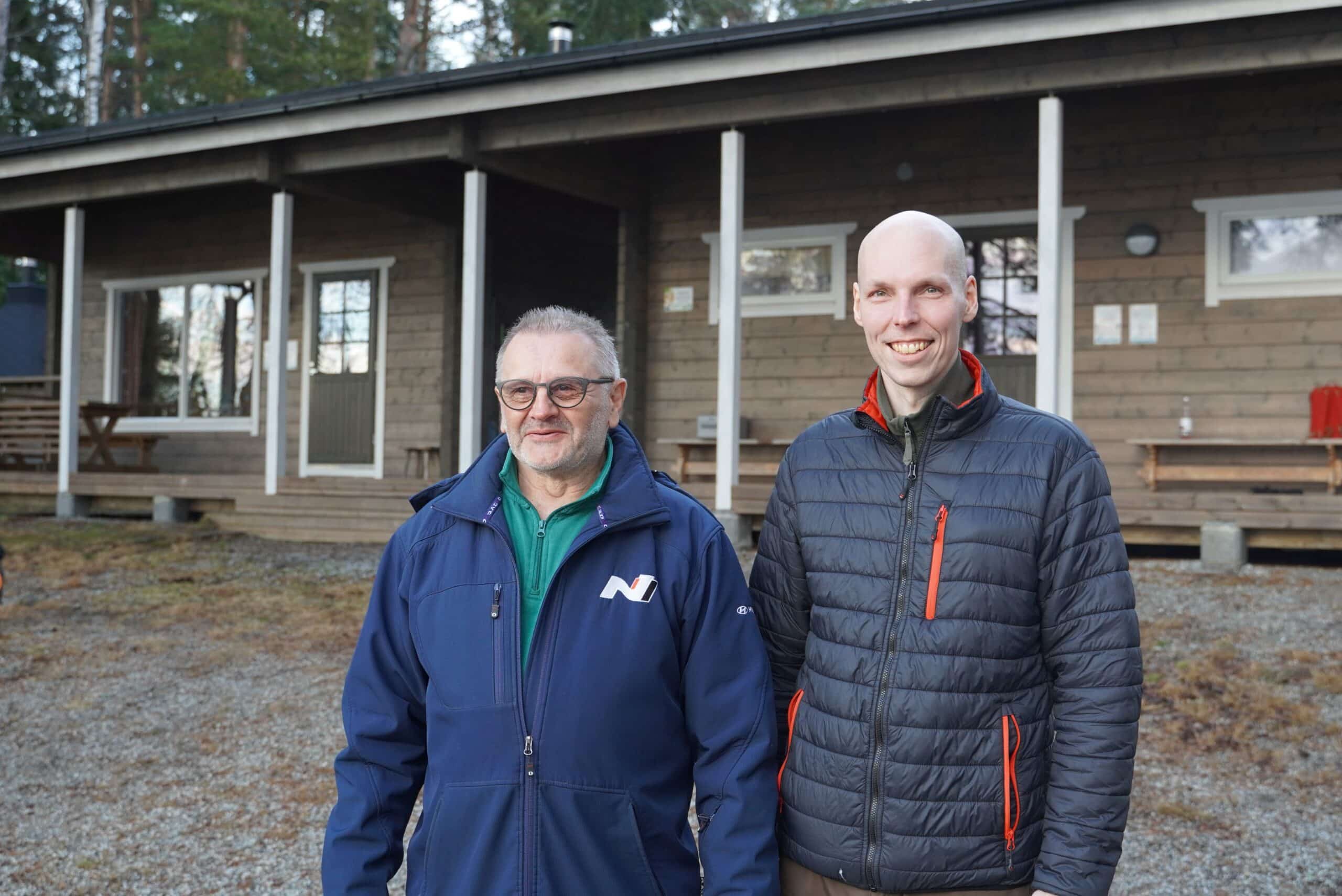 Metsälehdon sauna Kalannissa tarjoaa upeat puitteet talviuinnille ...