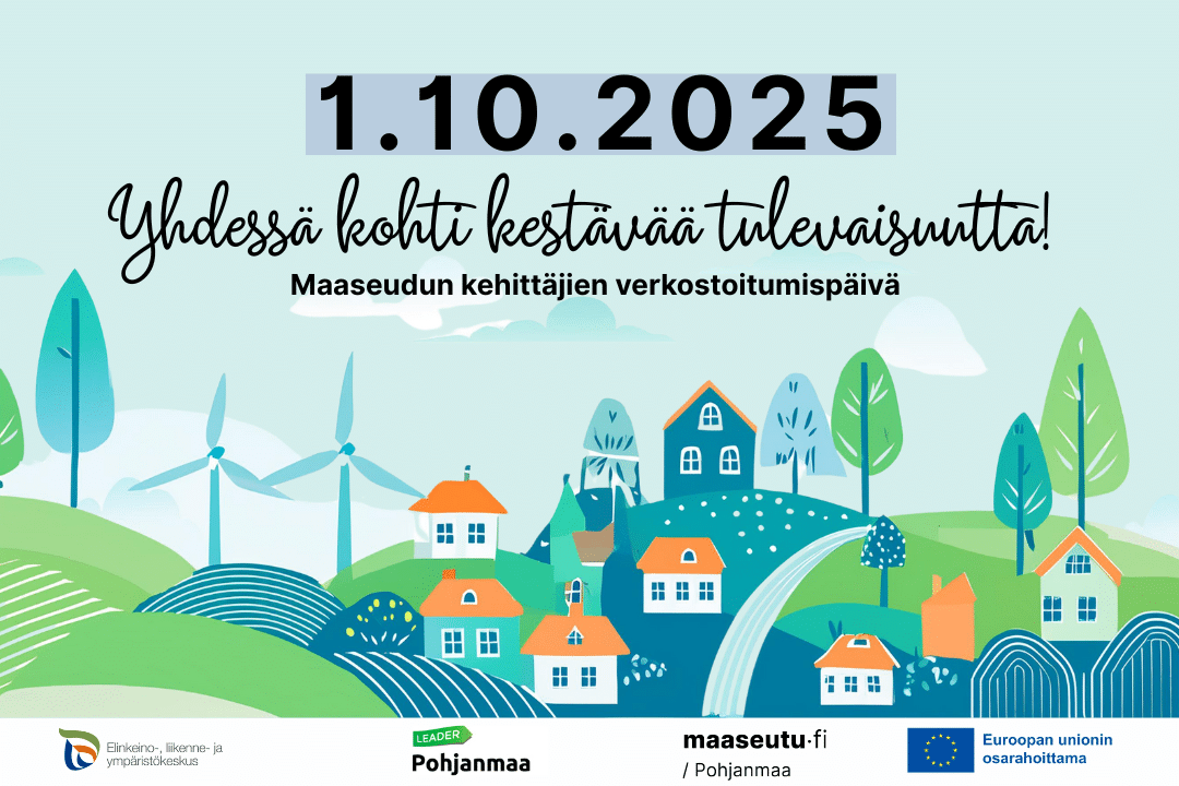 Maaseudun kehittäjien verkostoitumispäivä: Yhdessä kohti kestävää ...